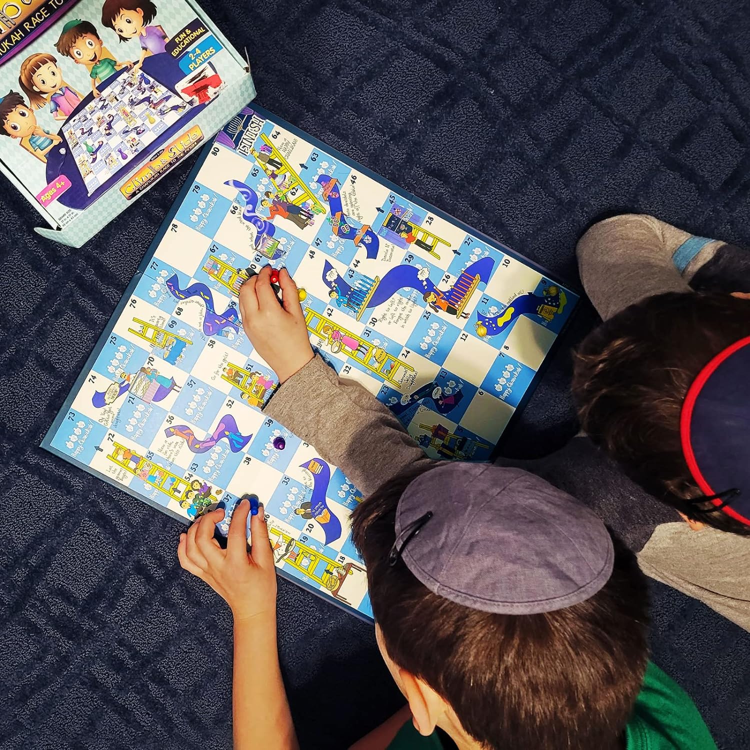 Chanukah Climb & Slide Game