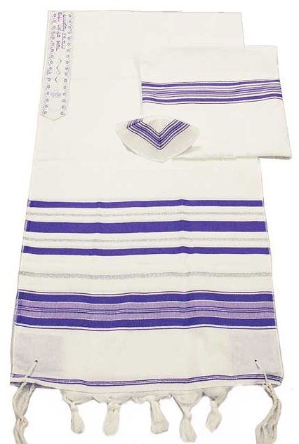 Purple Tallit Set