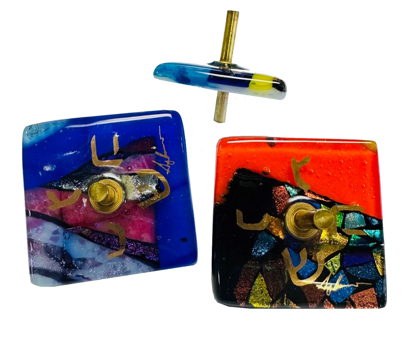 Small Dreidel Top by Gary Rosenthal