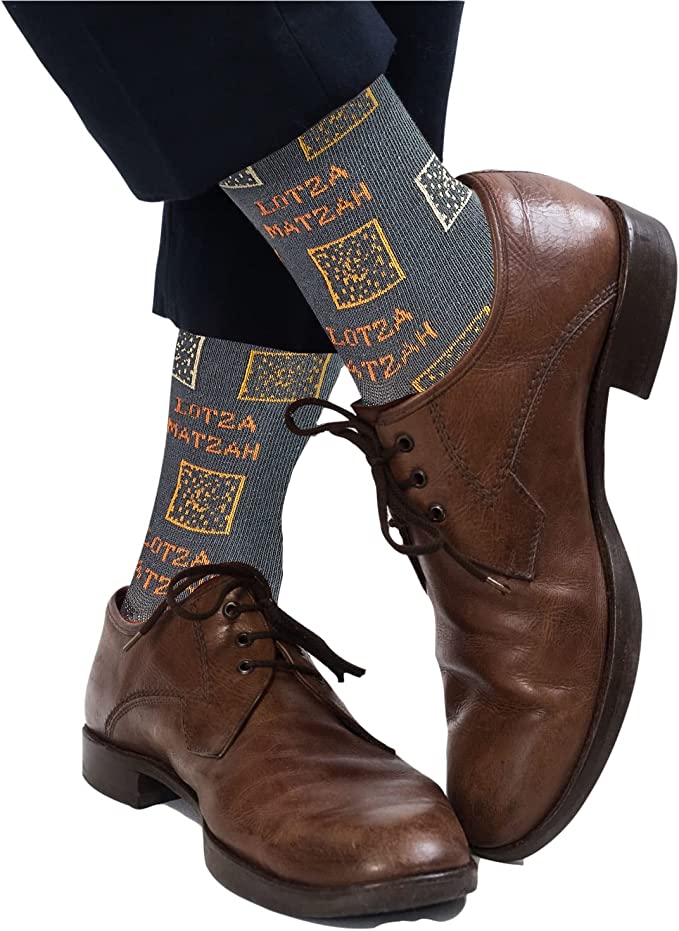 Matzah Passover Adult Crew Socks